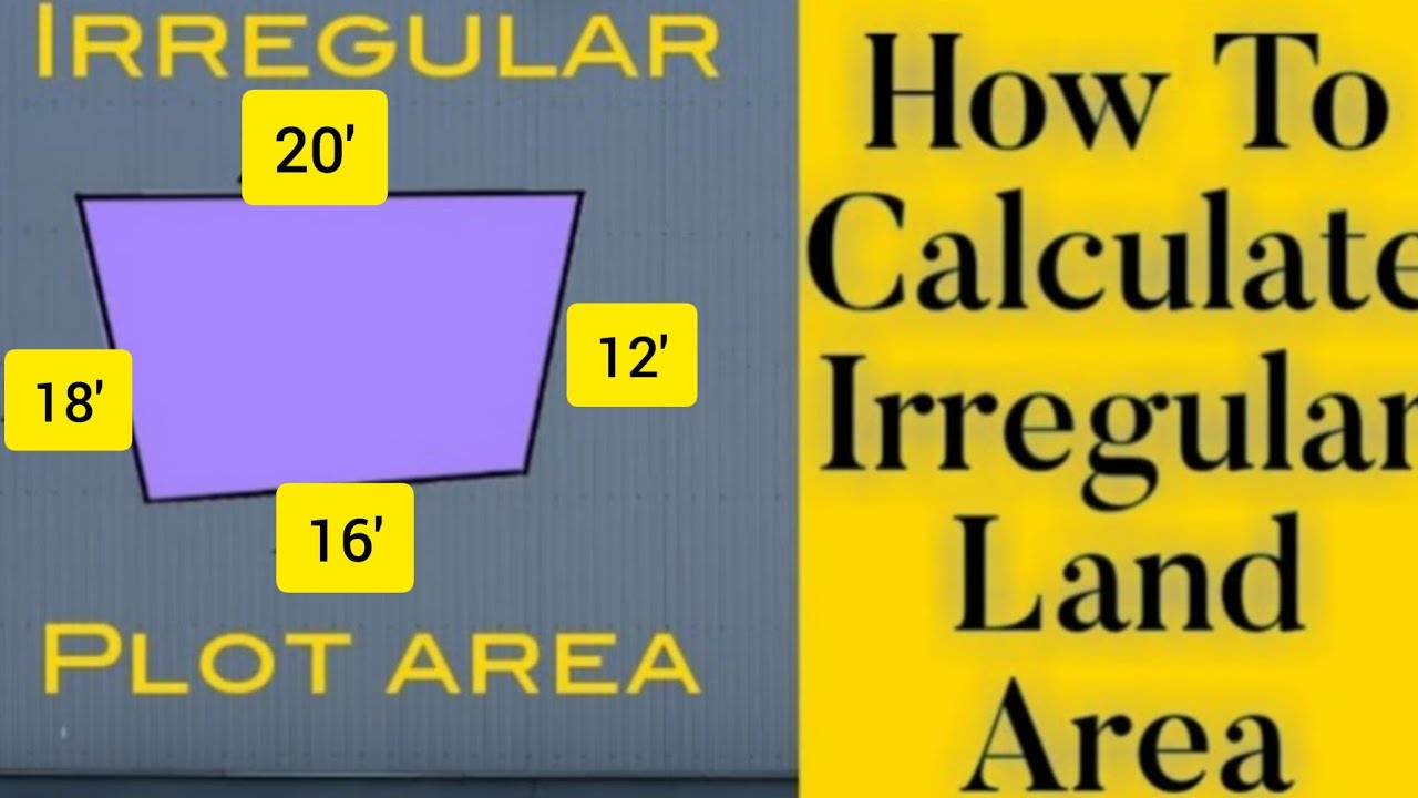 Area For Irregular Shape