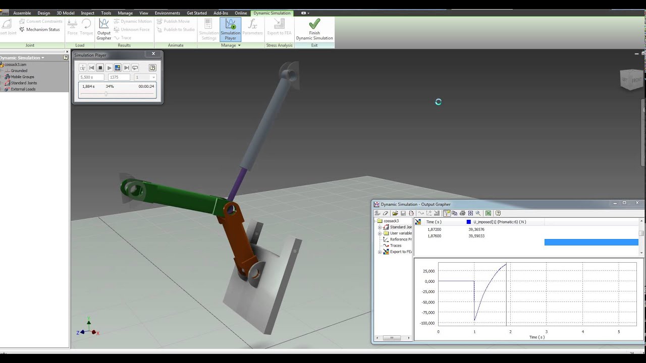 Dynamic Simulation Example Youtube