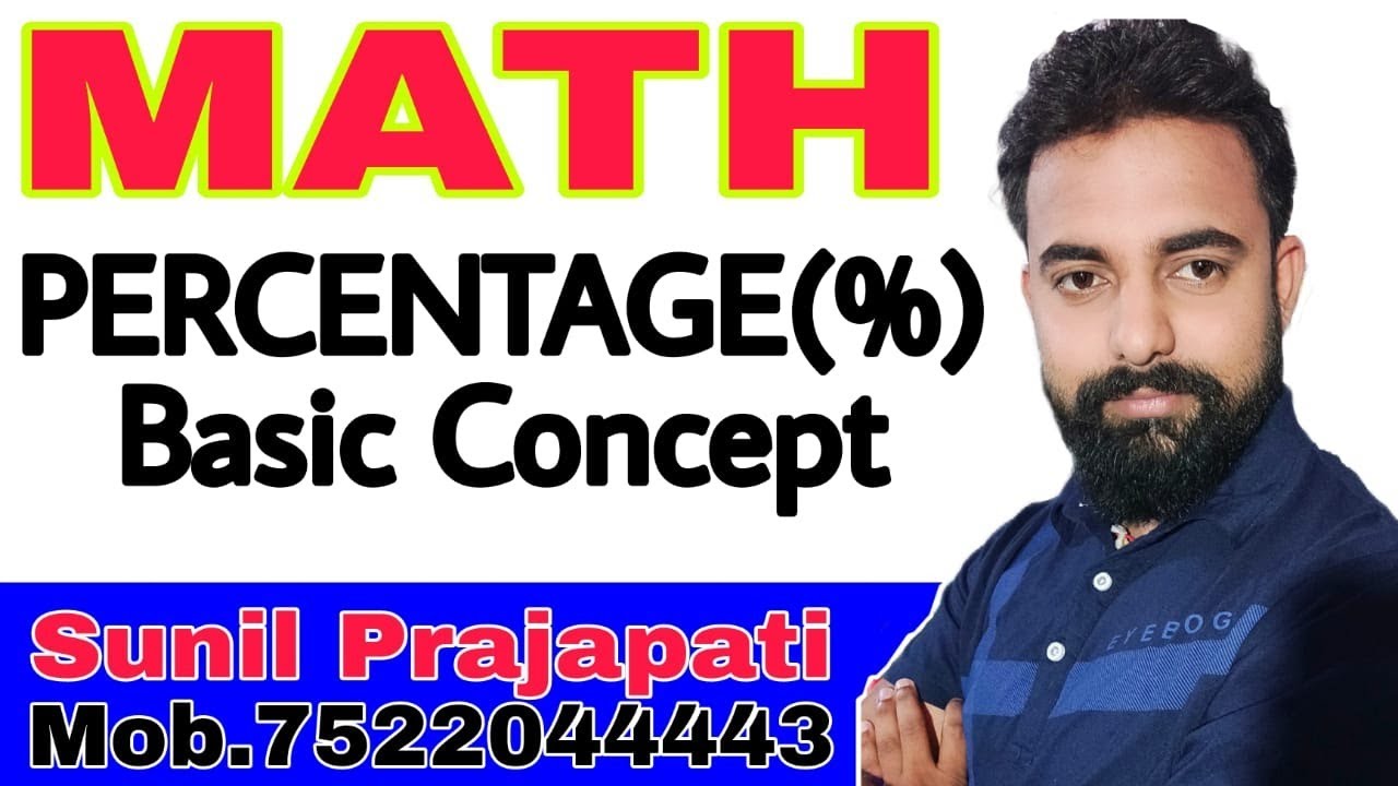 Percentage Basic Class Youtube