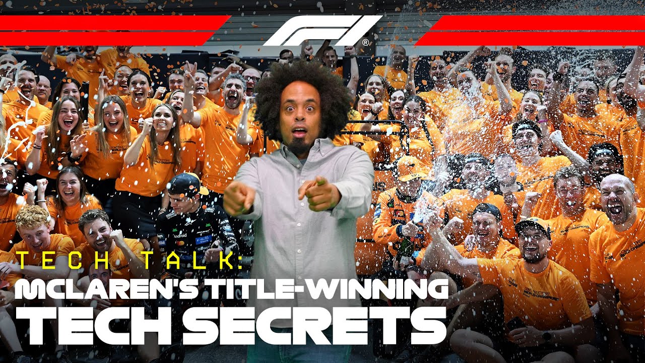 Mclaren S Title Winning Tech Secrets F1 Tv Tech Talk Youtube