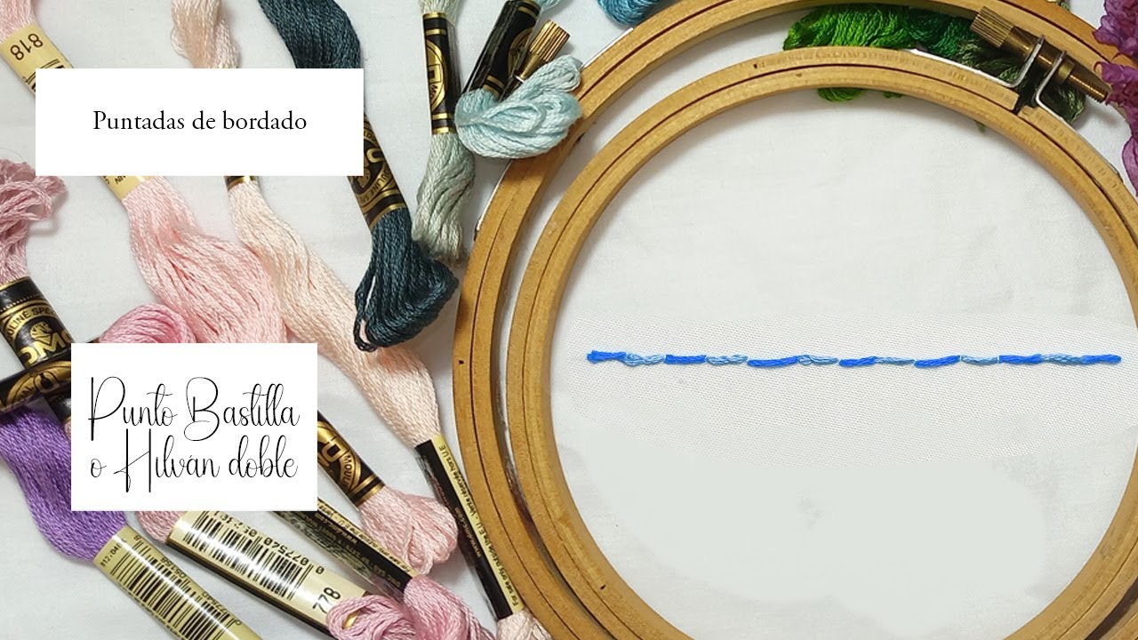 Punto Bastilla O Hilván Doble Como Hacer El Punto Bastilla Doble