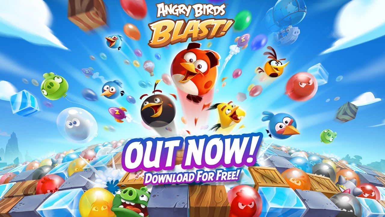 Angry Birds Blast Official Cinematic Gameplay Trailer