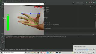 Hand Gesture Volume Control Of Computer Using Opencv Computer Vision