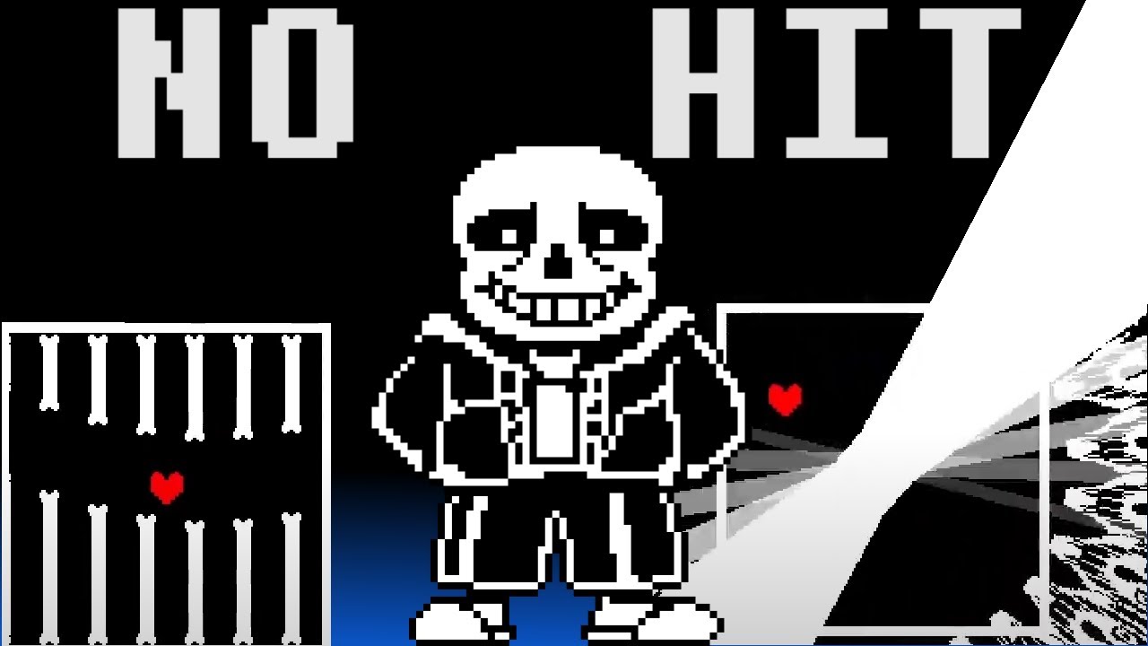 No Hit Undertale Sans Fight 50th No Hit Special Youtube