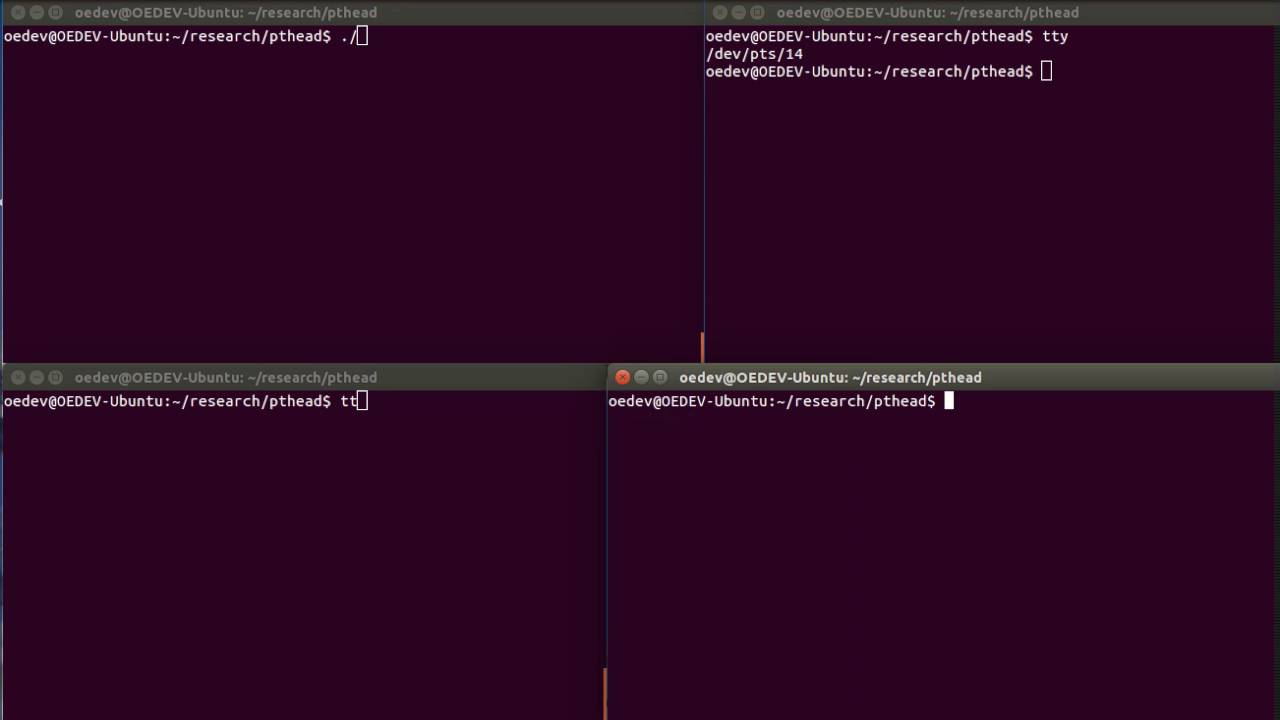 Pthread Hello Youtube