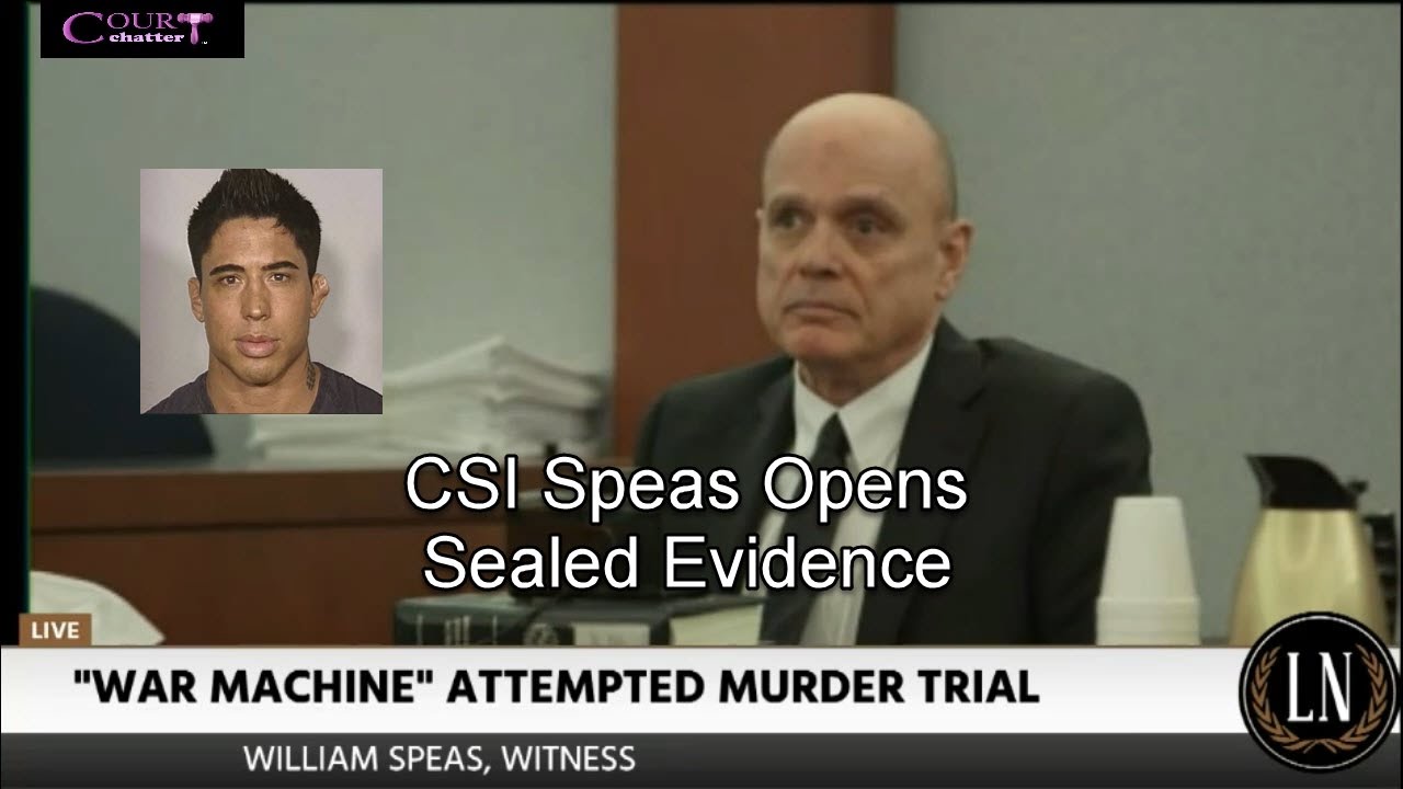 War Machine Trial Day 5 Part 3 Csi William Speas Testifies Youtube