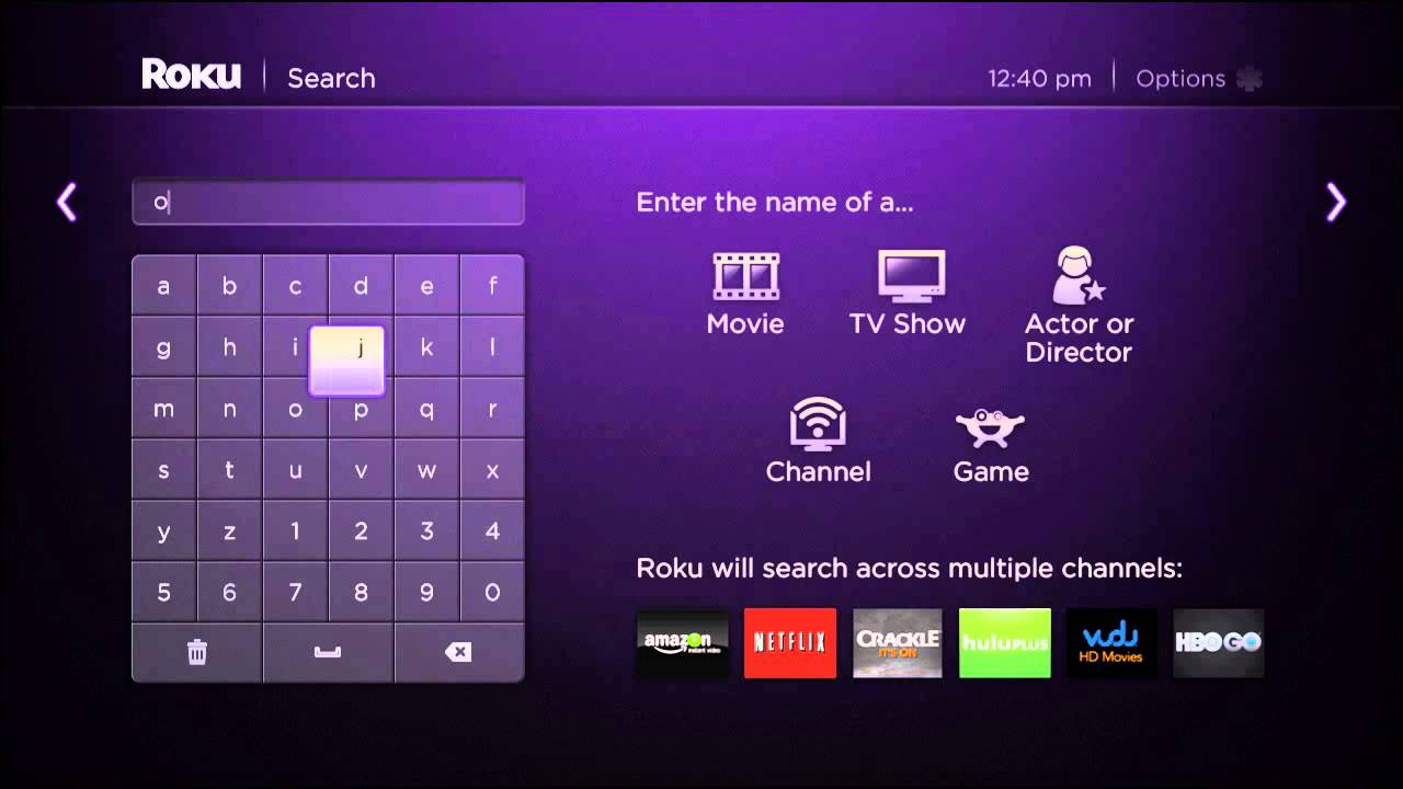 Roku 3 User Interface Youtube