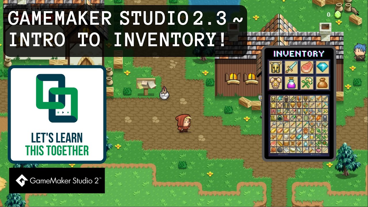Gamemaker Studio 2 3 Beautiful Inventory Series Introduction Youtube