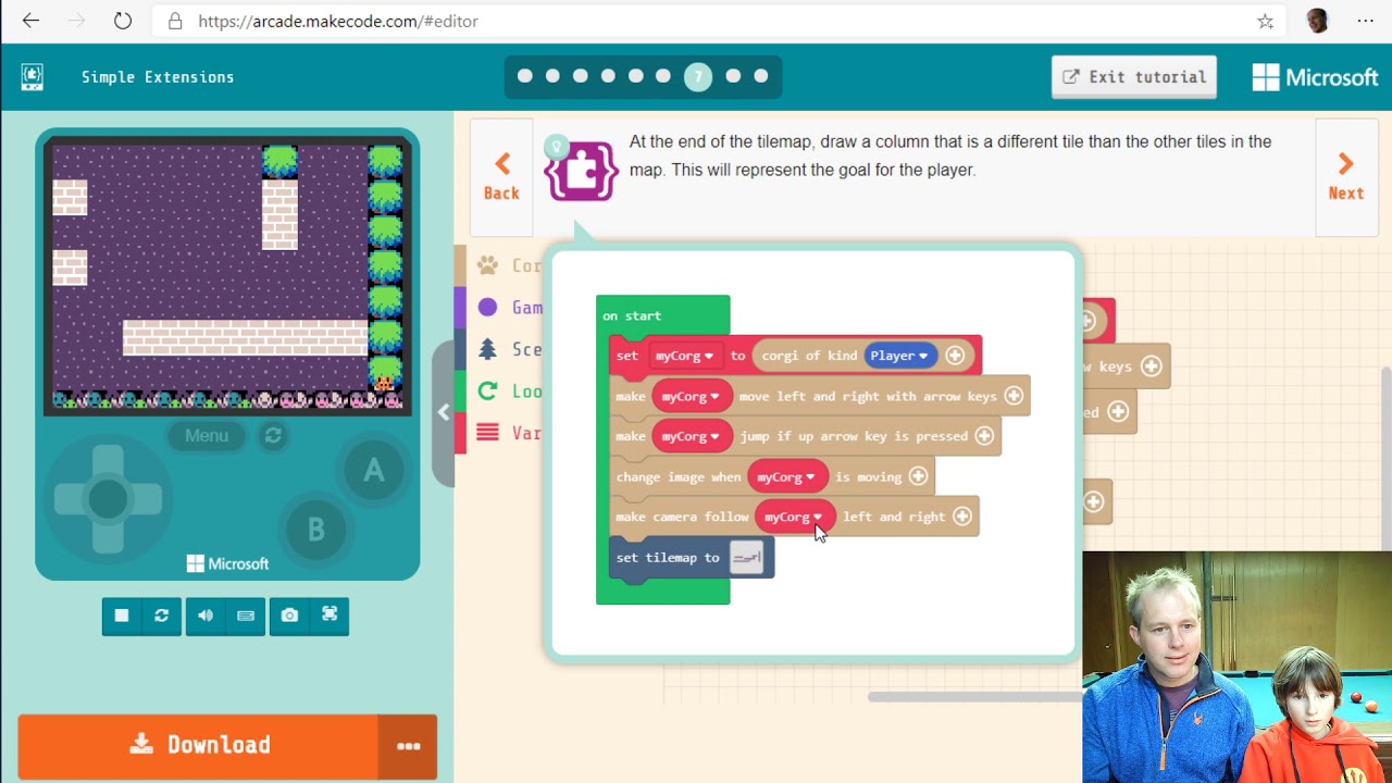 Makecode Arcade Beginner Simple Extensions Youtube