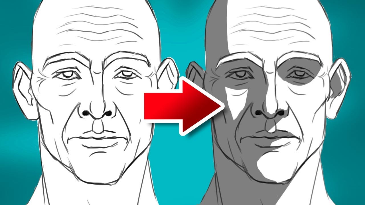How To Shade A Face Beginner Guide Part 2 Youtube