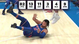 Nba 2k25 My Career Dropped Brunson With Curry Slide 99 Overall Chris ...