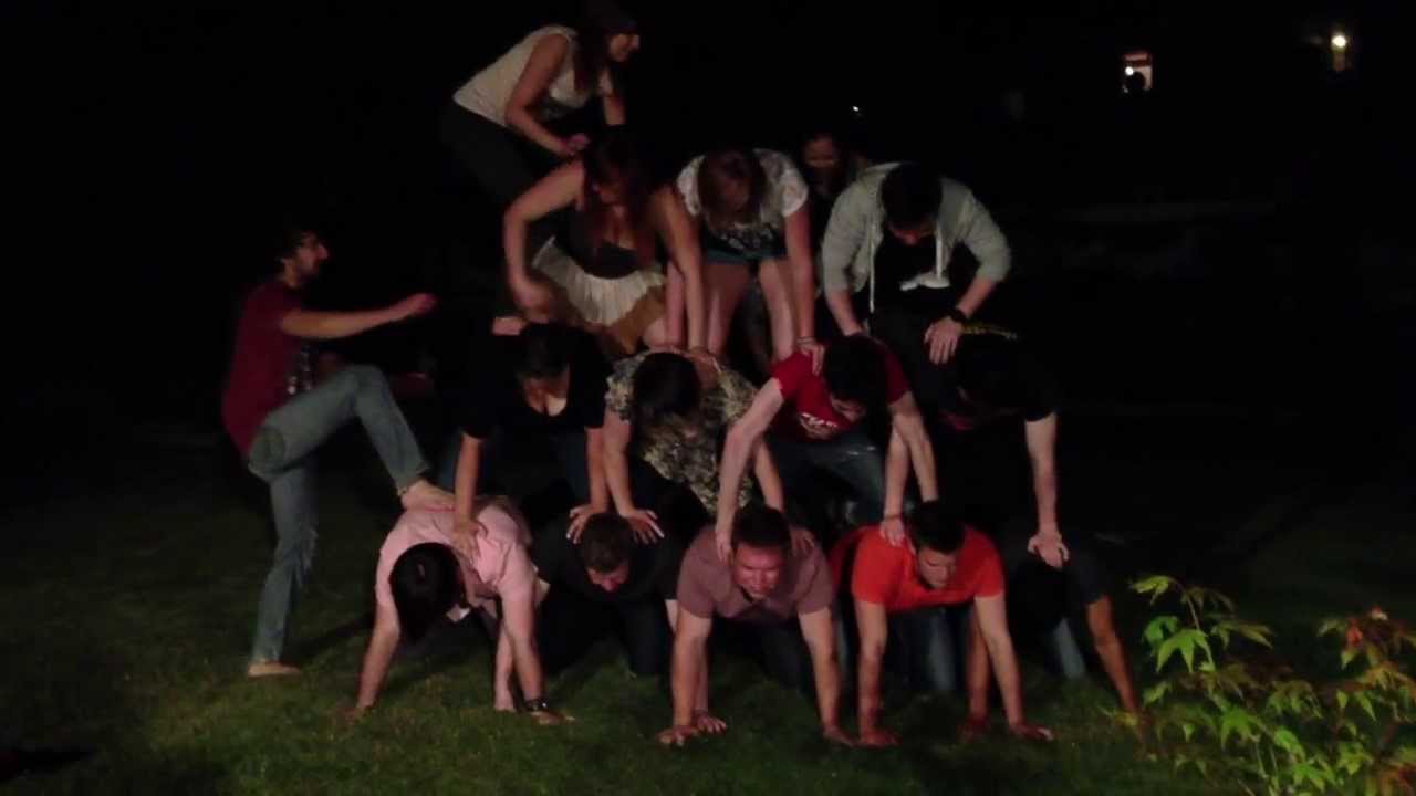 The Human Pyramid Youtube