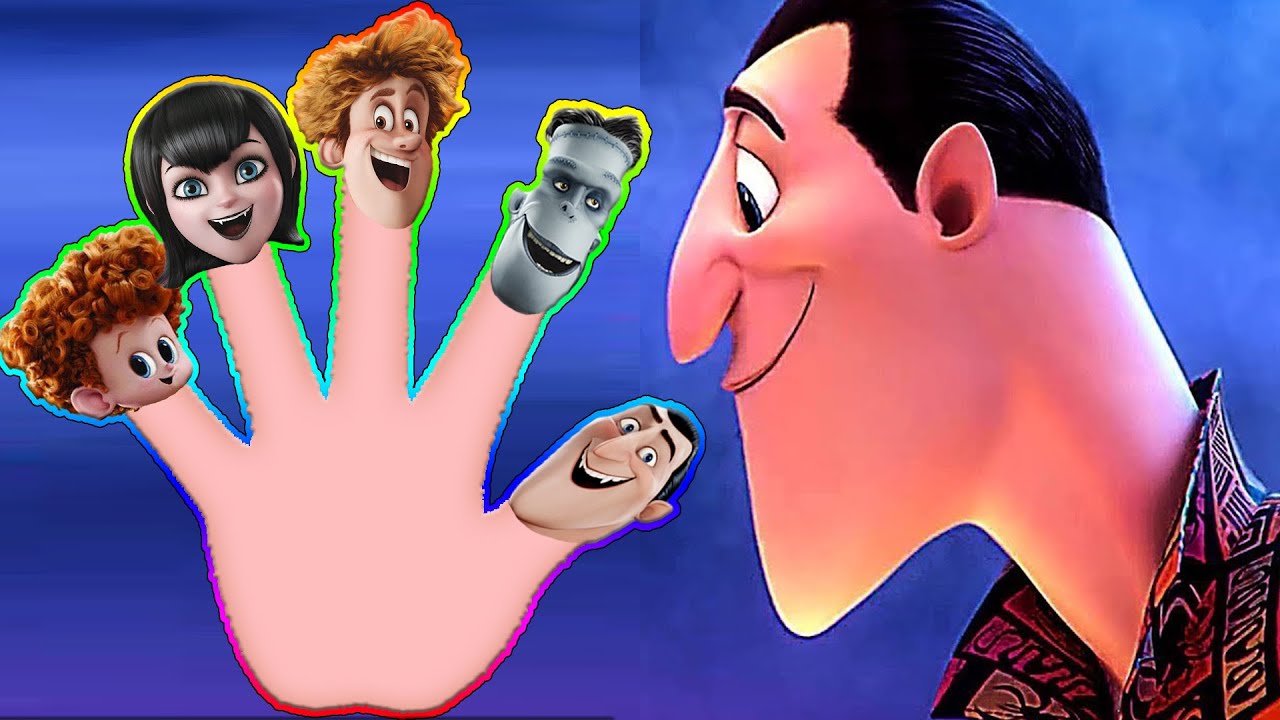 Hotel Transylvania Finger Family Song Daddy Finger Song For Kids