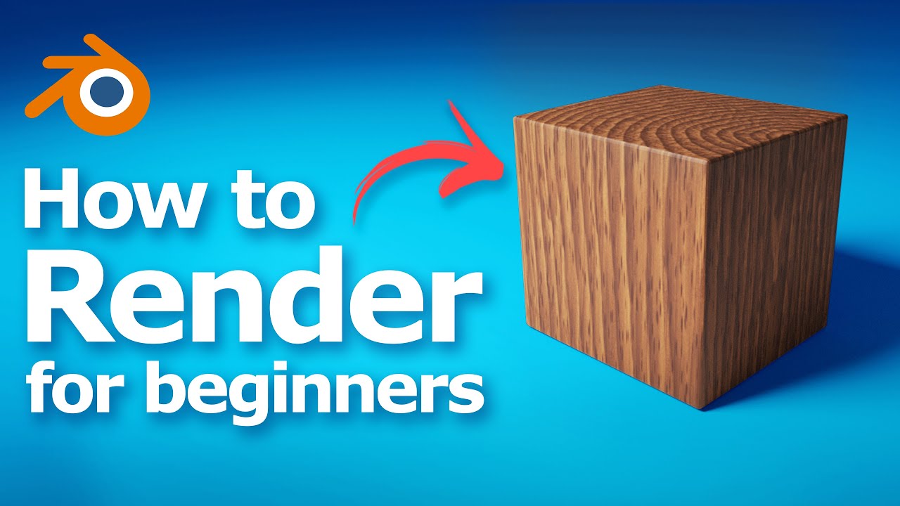 How To Render In Blender For Beginners Step By Step Blender 3d