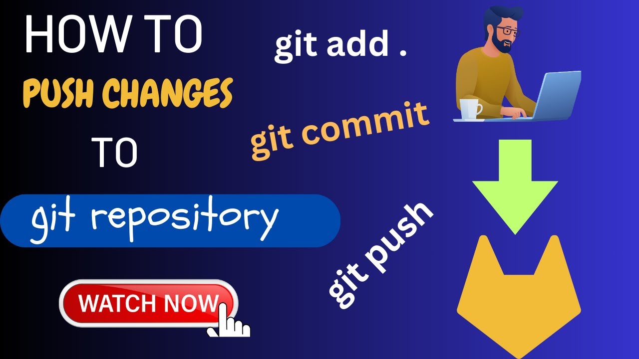 Add Commit Push Changes To Git Repository Step By Step Tutorial