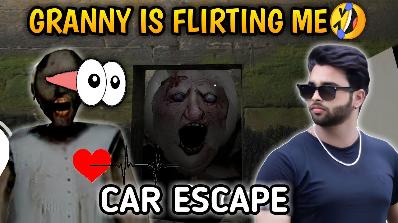 Granny Is Flirting With Me Granny Car Escape Youtube