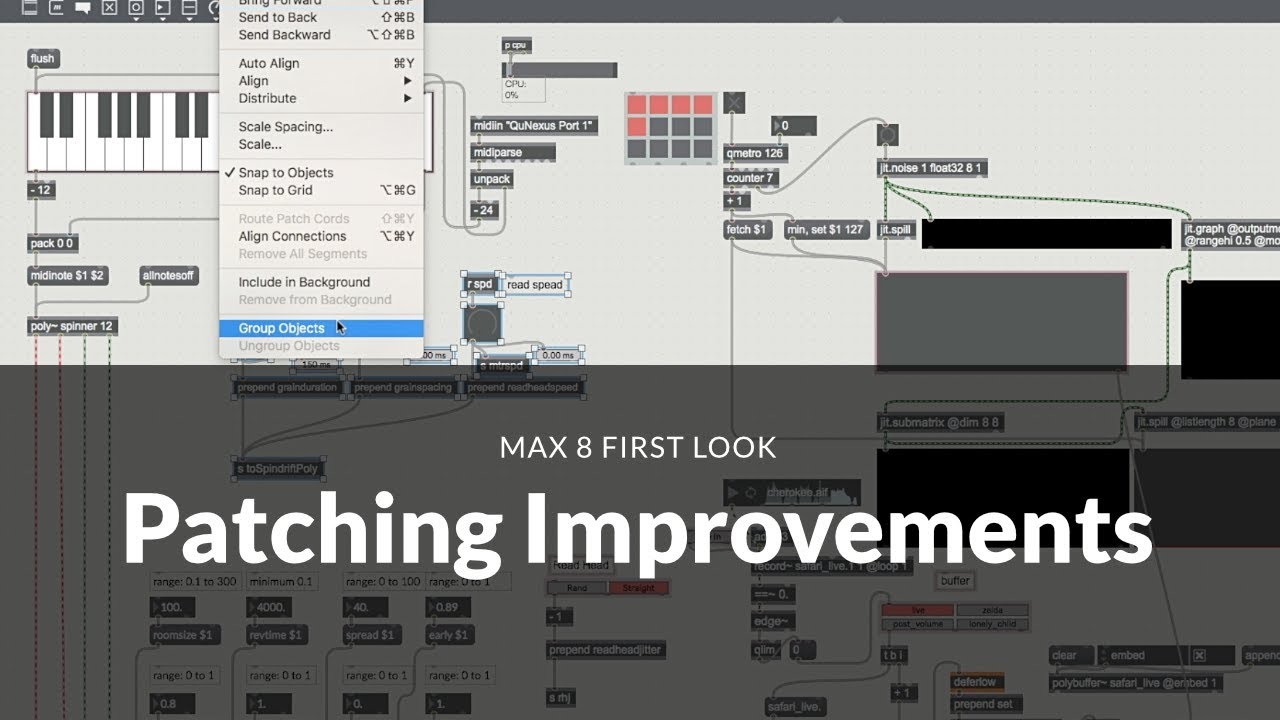 Max 8 First Look Patching Improvements Youtube