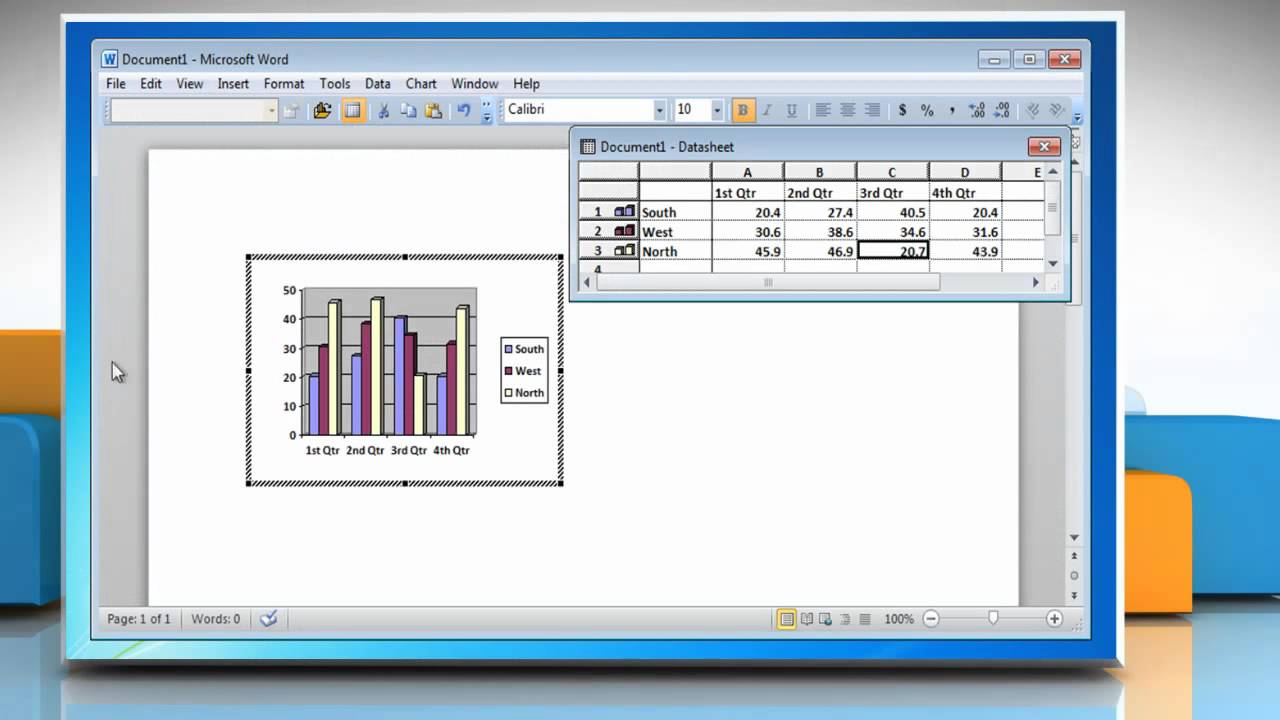 How To Make Bar Graph In Word