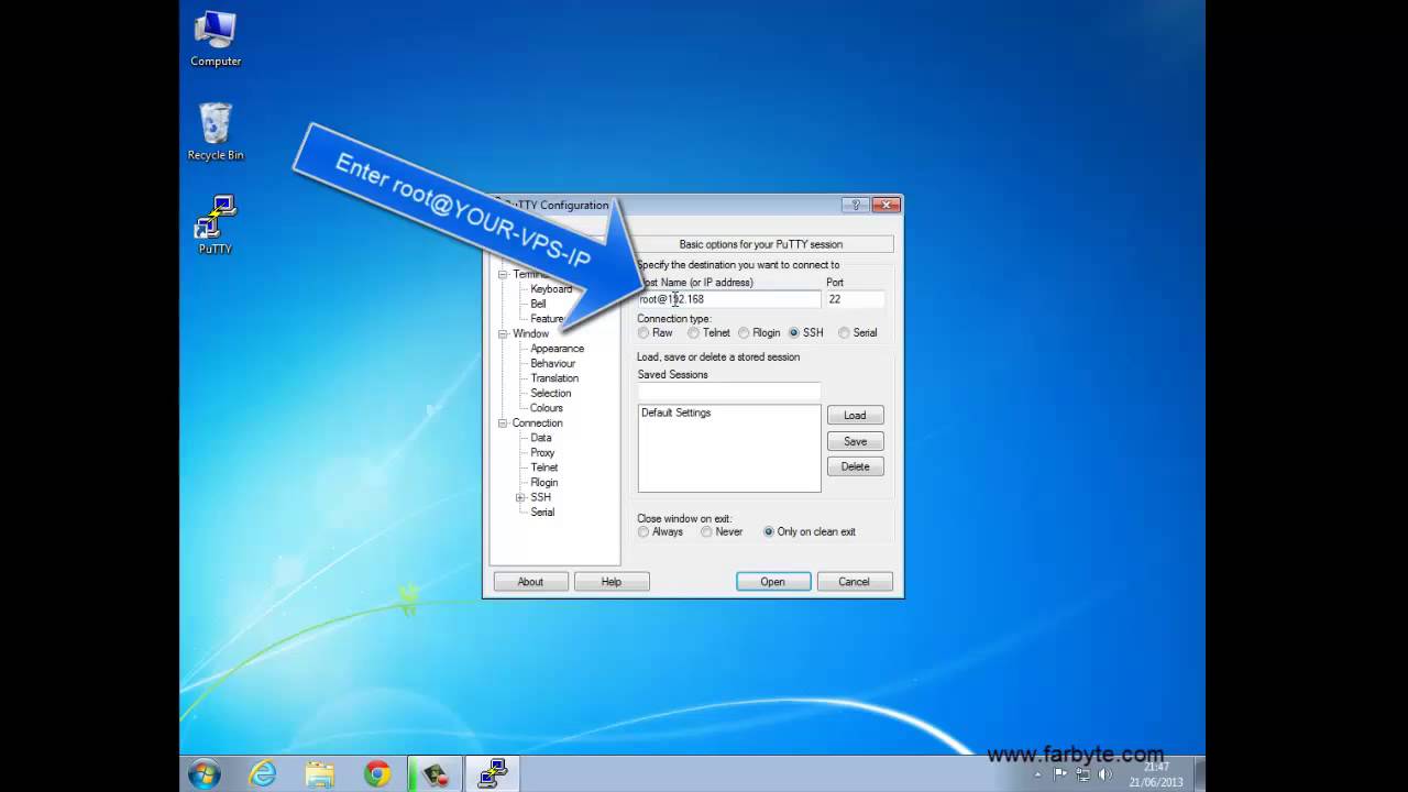 Installing And Using Windows Putty Ssh Client Youtube