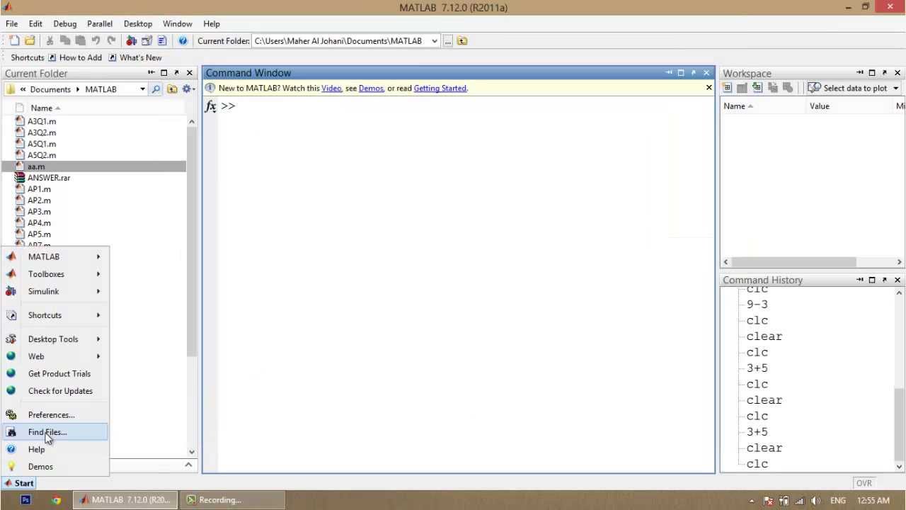 Matlab 01 Introduction Youtube