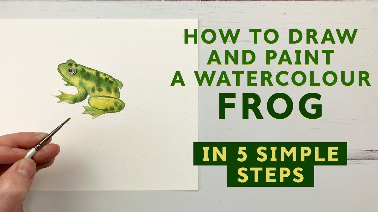 How To Paint A Simple Frog