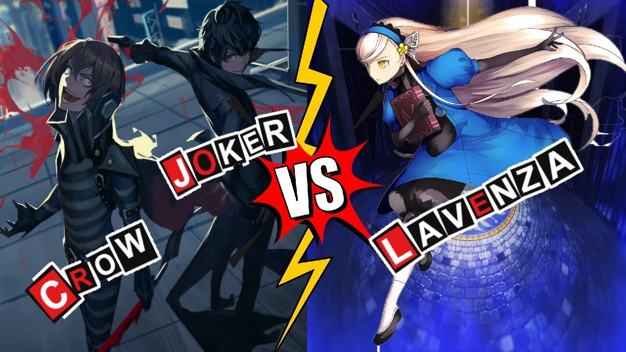 P5r Joker And Crow Vs Lavenza Persona 5 Royal Youtube