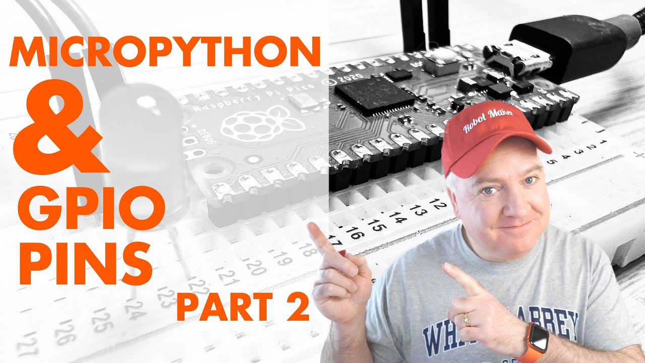 Master Gpio With Raspberry Pi Pico Micropython Part 2 Youtube