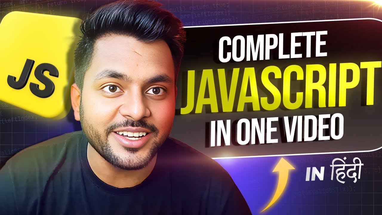 Javascript Tutorial For Beginners In Hindi Youtube