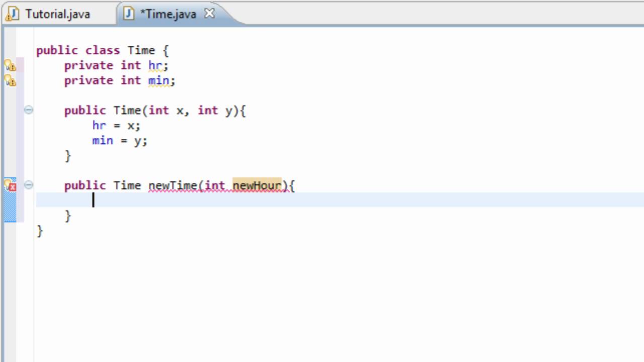 Java Tutorial 3 Immutable Objects Youtube