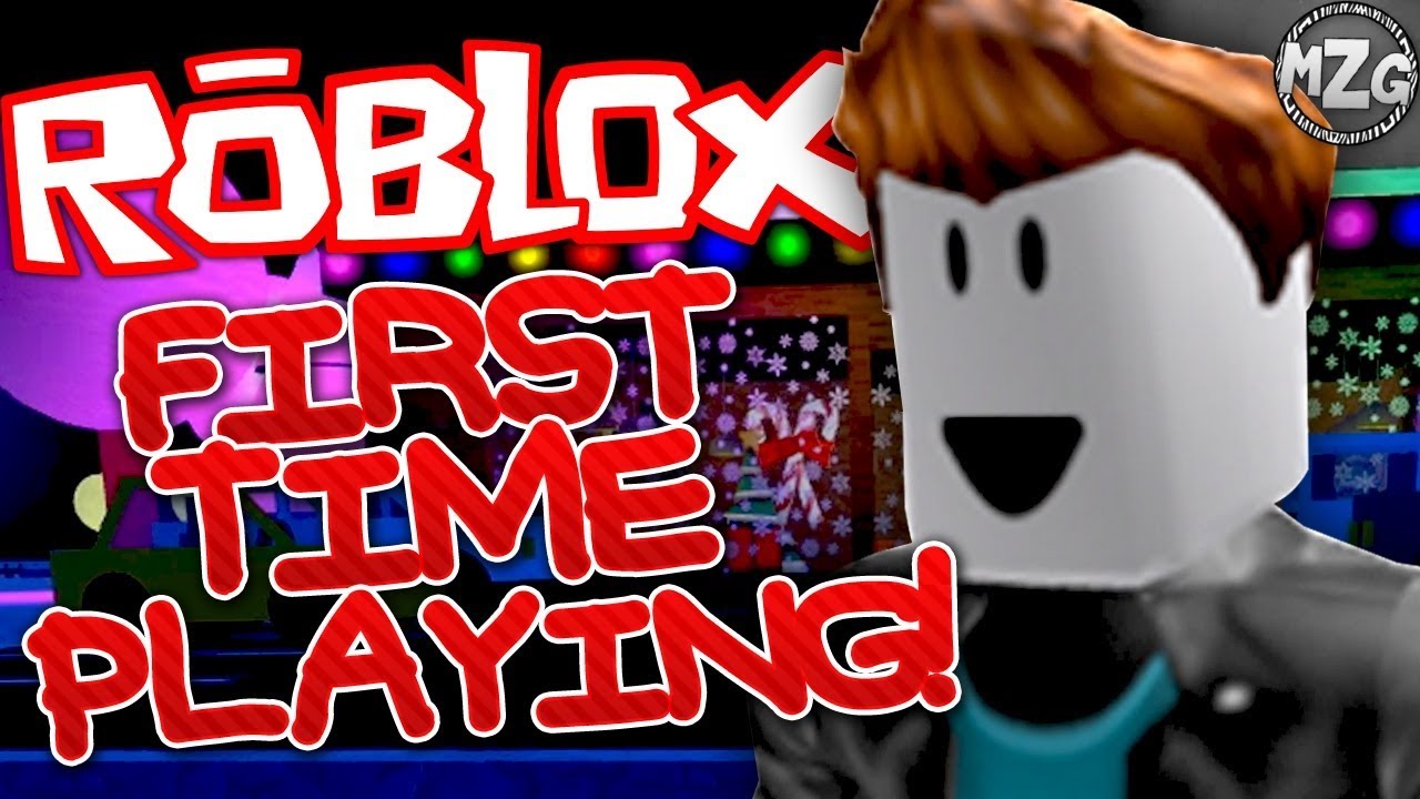 Playing First Time Roblox Youtube