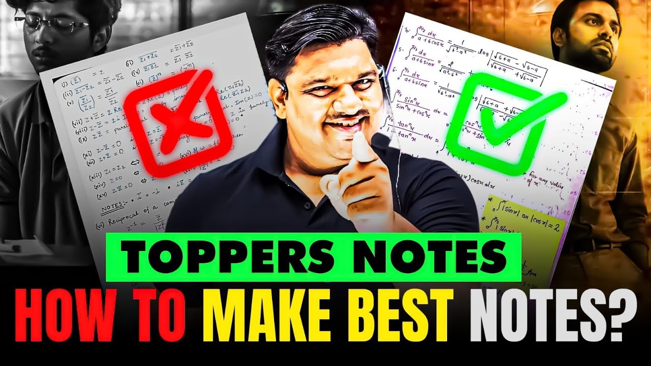 How To Make Best Notes Like Topper рџ ґ Scientific Steps Of Notes Making