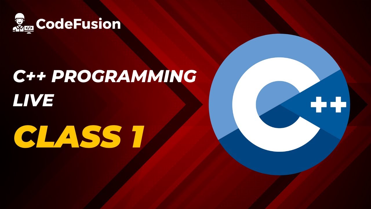 C Programming Live Class 1 Youtube