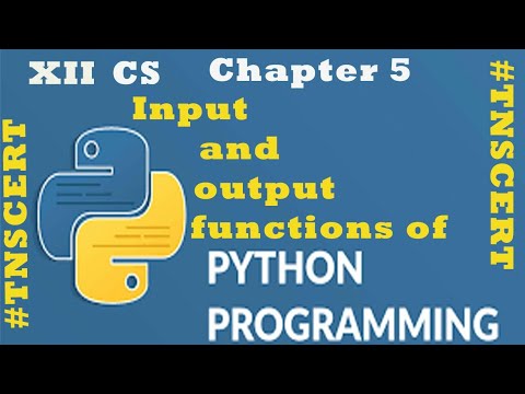 Chapter 5 Python Variables And Operators Input And Output Functions