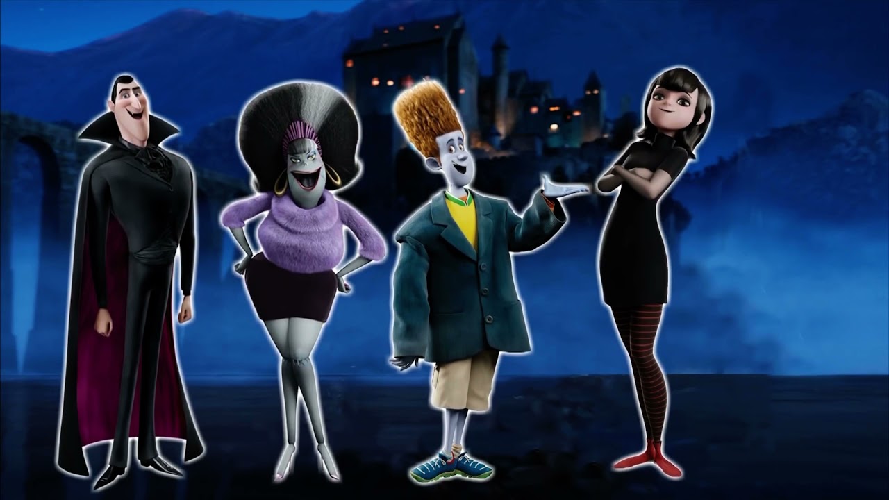 Hotel Transylvania Finger Family Nursery Rhymes Youtube