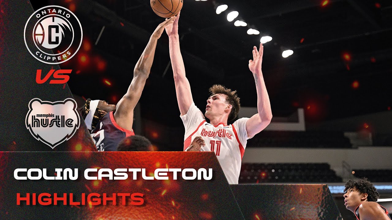 Colin Castleton 24 Points Highlights Vs San Diego Clippers Youtube