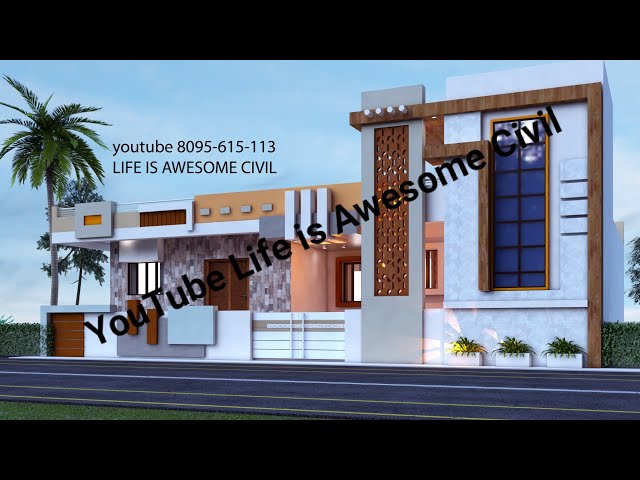 Front Elevation Design Single Floor North Facing Infoupdate Org