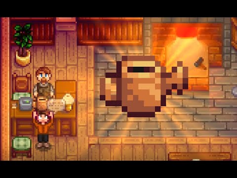 Stardew Valley 1 5 Pt 9 Copper Watering Can Youtube