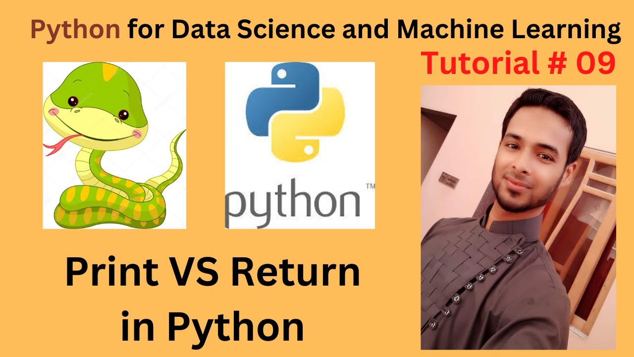 Tutorial 09 Print Vs Return In Python Youtube