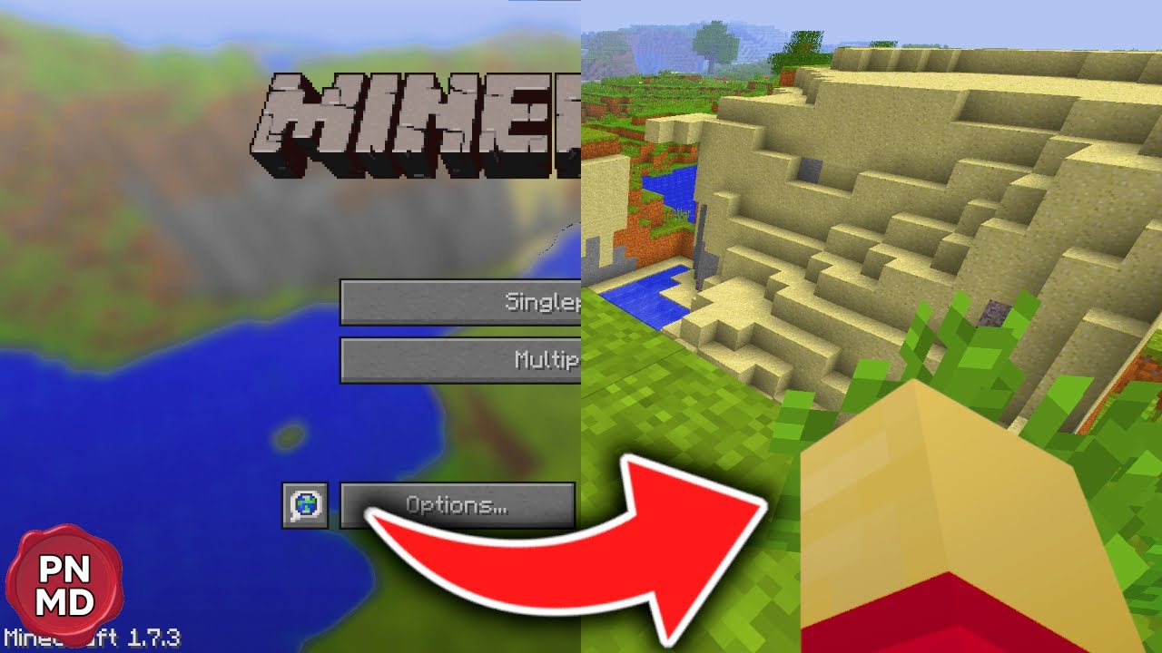 Visiting Every Minecraft Title Screen Ever Youtube