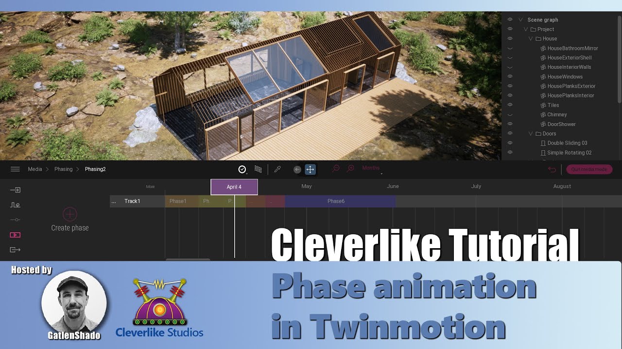 Phasing Animation In Twinmotion Youtube