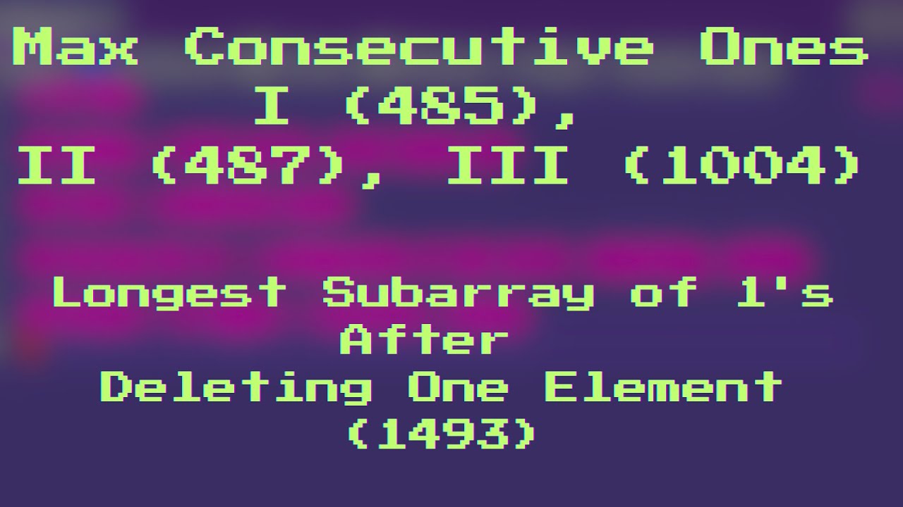 Max Consecutive Ones Javascript Hindi Youtube