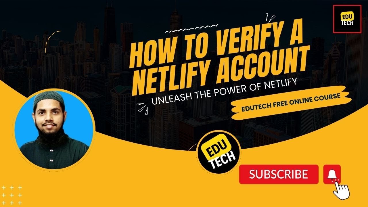 Unleash The Netlify S Power How To Verify A Netlify Account Youtube