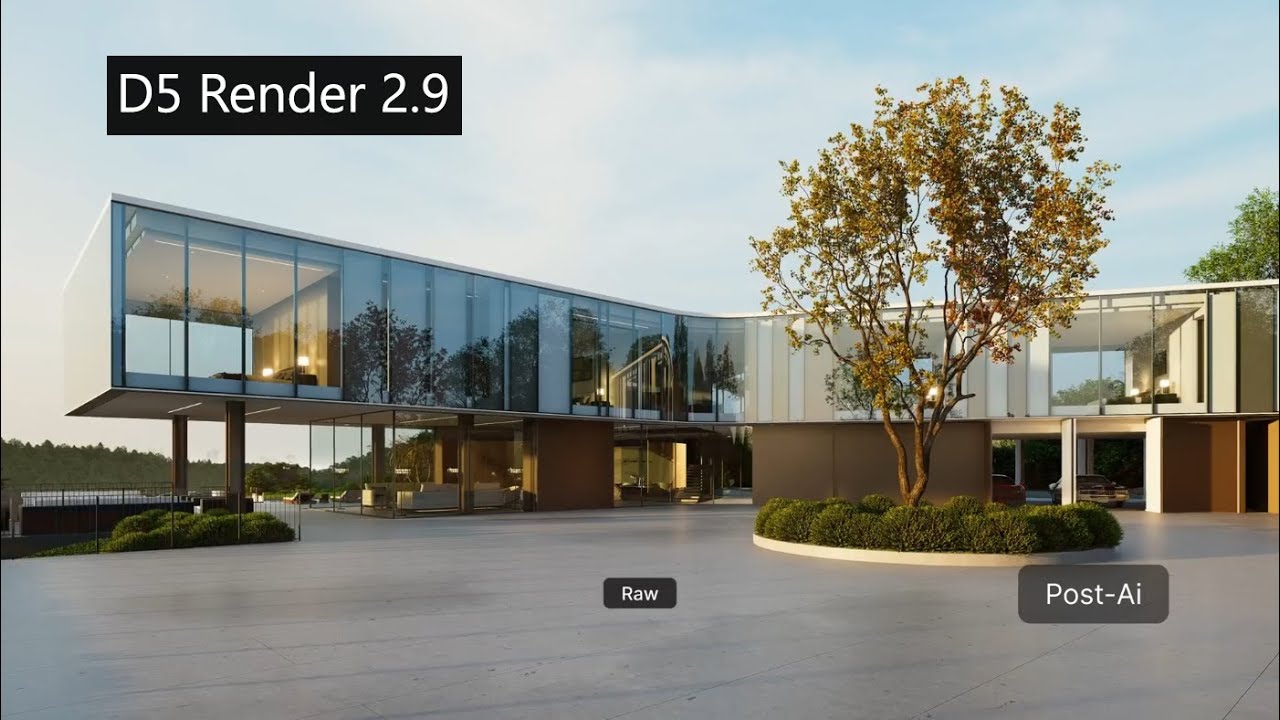 D5 Render 2 9 Realistic Rendering With New Features And Optimizations