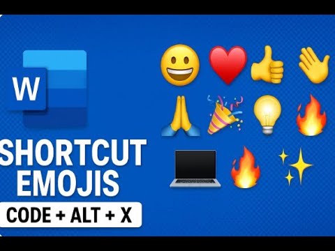 10 Emoji Shortcuts In Microsoft Word You Need To Know Youtube