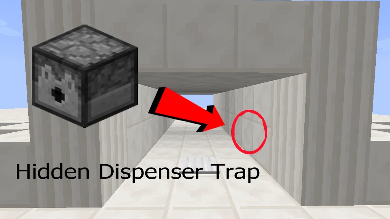 Minecraft Dispenser Trap