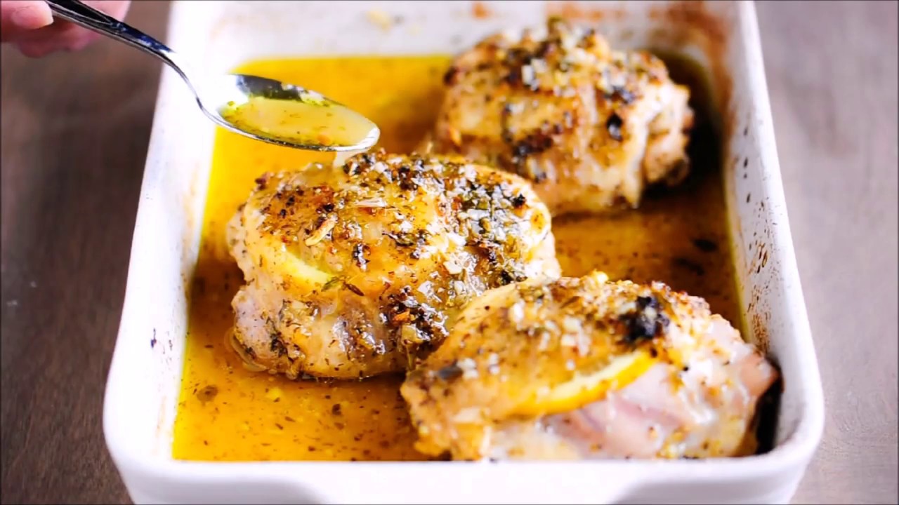 Barefoot Contessa Lemon Garlic Chicken