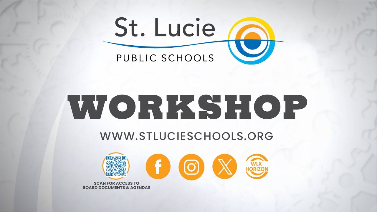 School Board Workshop February 25 2025 Youtube
