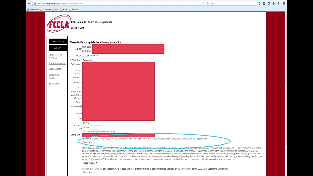 2018 Slc Registration Tutorial Youtube