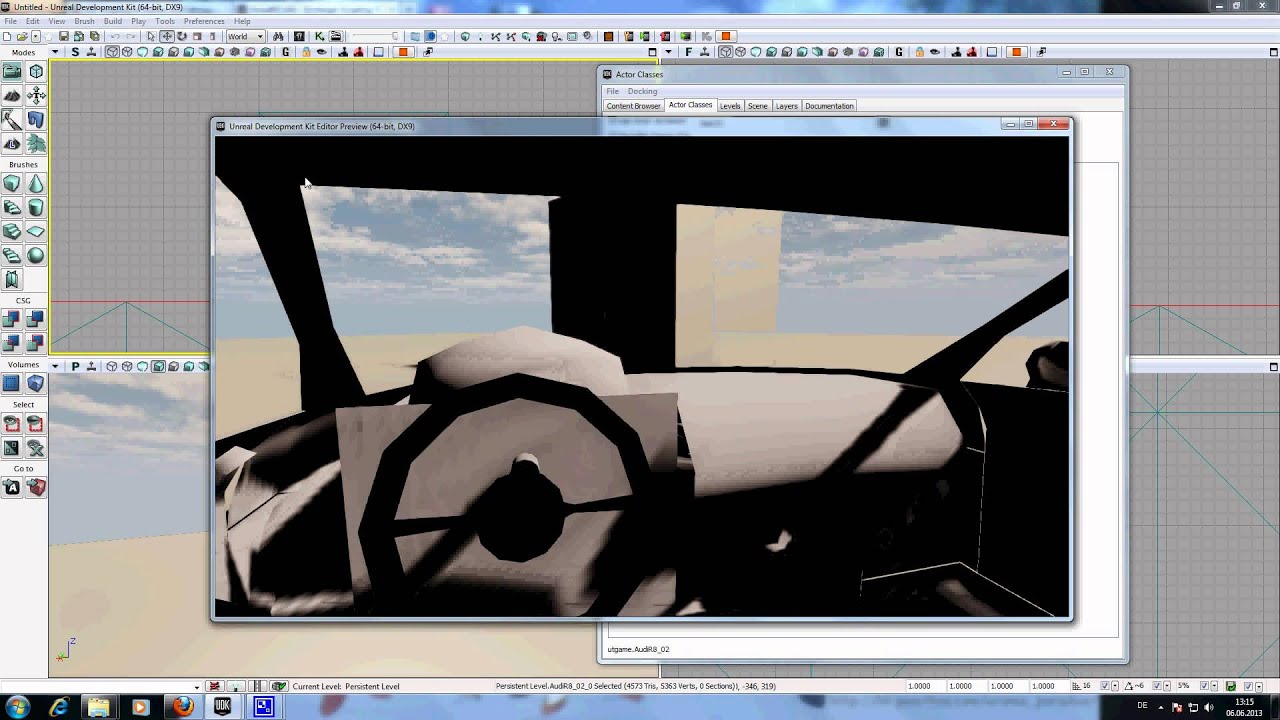Udk Car Driving Quick Test Playing Youtube