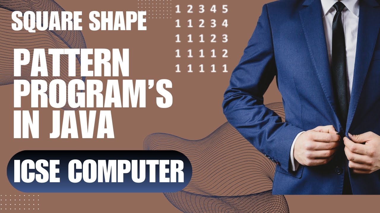 Pattern Programs In Java Square Program In Java Java Nested For